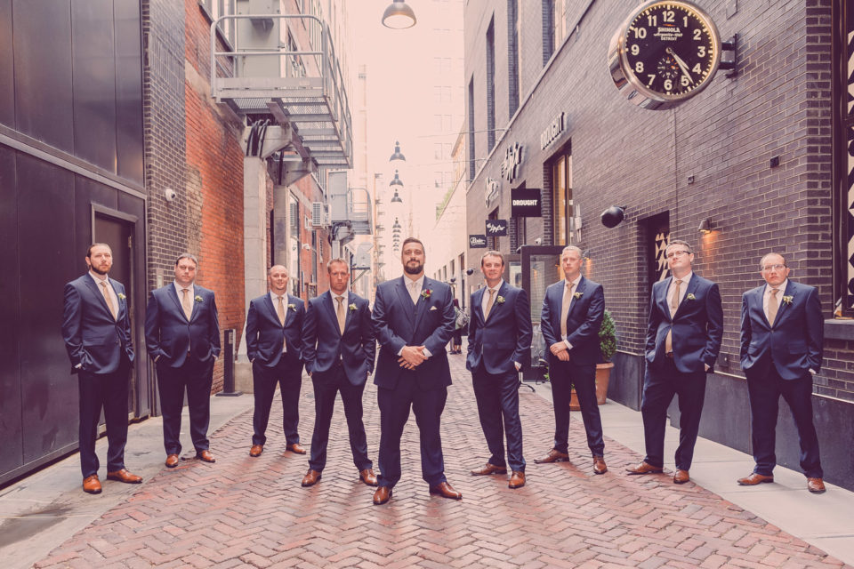 The Detroit Masonic Temple Wedding- Allison & Tony | Kate Diamond
