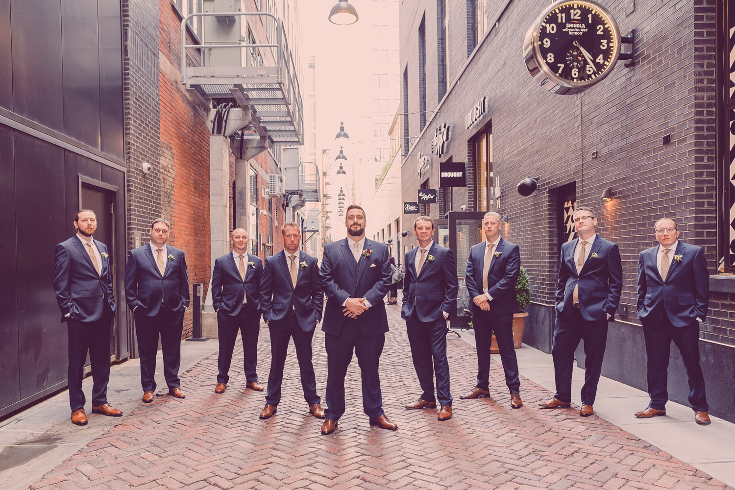 The Detroit Masonic Temple Wedding- Allison & Tony | Kate Diamond