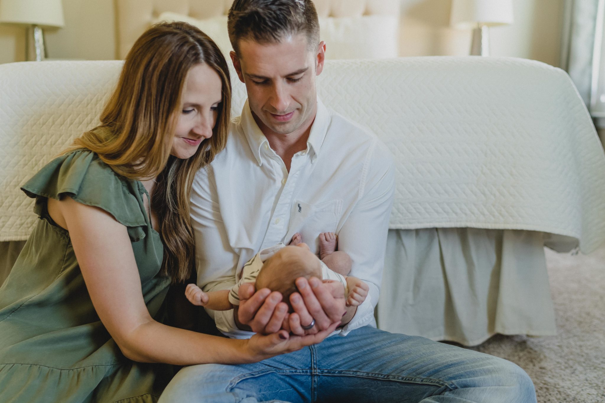 Lake Orion Newborn Photos- Baby Cronk | Kate Diamond