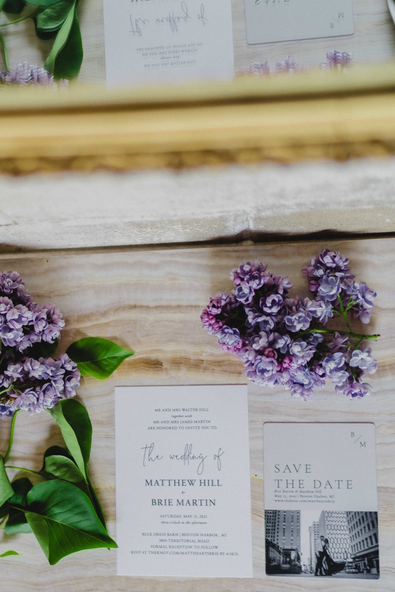 Blue Dress Barn Wedding- Benton Harbor, Michigan – Brie + Matt | Kate ...